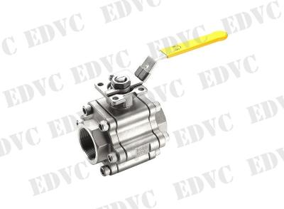 Cina Costruzione di acciaio inossidabile Unibody del manuale della valvola a sfera di 2000WOG NPT in vendita