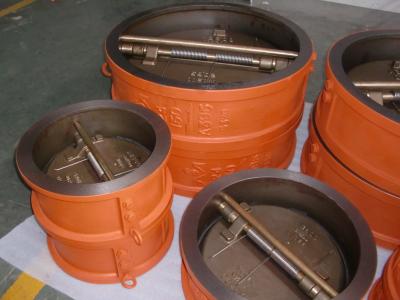Cina Valvola di ritenuta doppia del disco del wafer delle valvole di ritenuta dell'acciaio fuso di api 6D rf RTJ in vendita