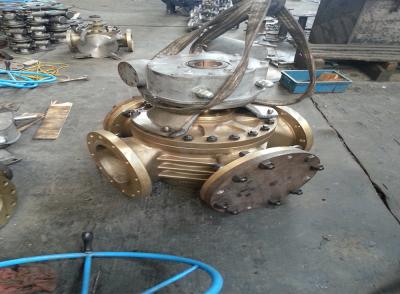 Cina 150LB distribuzione bronzea di alluminio L tipo quattro modi API Plug Valve in vendita