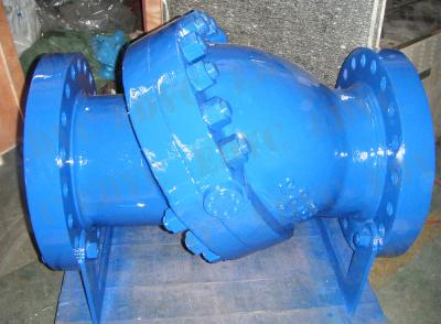 Cina Il acciaio al carbonio 150LB Stellite ha messo la inclinazione a sedere della valvola di ritenuta del disco in vendita