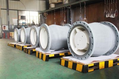China Válvula de verificação longa da extremidade da flange da polegada ASME B16.25 da válvula de verificação 2 do fluxo axial do teste padrão à venda