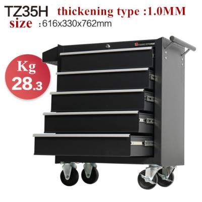 China 2 Fächer 0.8mm Soem-Rollen-Werkzeug-Wagen, Werkzeug-Aktenwagen zu verkaufen