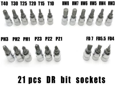 中国 21pcs金属のキャビネットが付いている赤い13pcs機械工の工具セット 販売のため