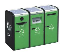 China Escaninhos de lixo espertos de aço inoxidável exteriores, lixo do EN 840 e escaninho de reciclagem automáticos à venda