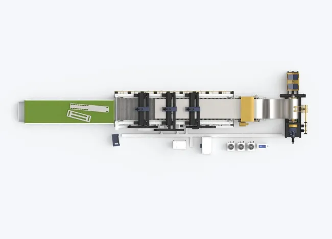 Muti-Beam Roll Falttening Laser Processing Machine with Good Power and Efficiency Wich Can Make Plate and Marking