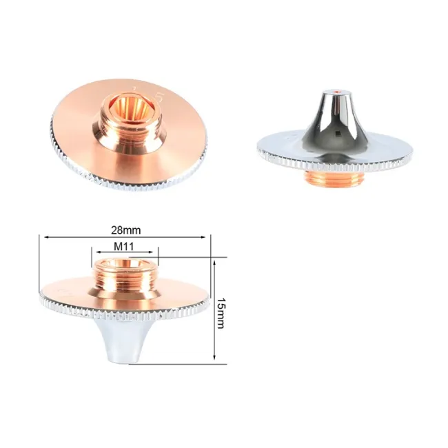 High Speed Laser Cutting Nozzle D28 Fiber Laser Nozzle D32 with All Kinds of Series Factory Supply