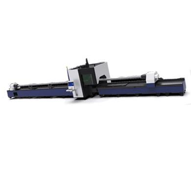 China kebei laser Cutting Angle 0-45 Degrees Three Chuck Tube Cutting Machine with Water Cooling and X-axis Rangle 1000MM for sale