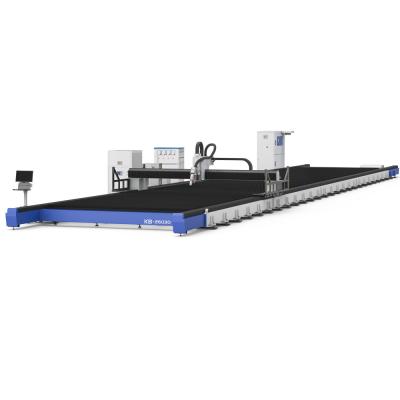 China Bochu Control System Sheet Laser Cutting Machine 12KW-40KW Power For Sheet Metal Cutting for sale