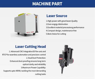 China Máquina profissional de corte a laser de perfis de feixe H I feixe U Feixe de corte de flange com sistema de controle Beckhoff à venda