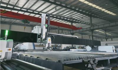 Cina Macchina di taglio laser a fibra metallica di 12 kW di grande formato ad alta potenza per lamiere metalliche spesse in vendita
