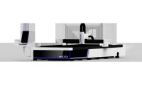China 3KW Plate Cutting Machine Laser Cutting Machine Dust Removal System Enabled for sale
