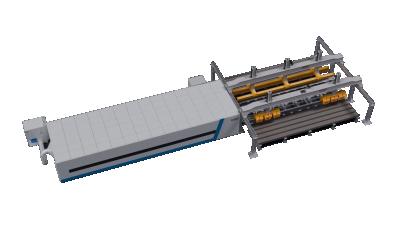 Китай Автоматическая машина лазерной резки профилей с загрузкой и выгрузкой продается