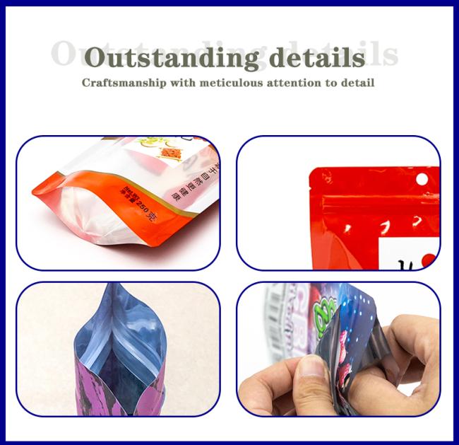 Custom branded food storage bags