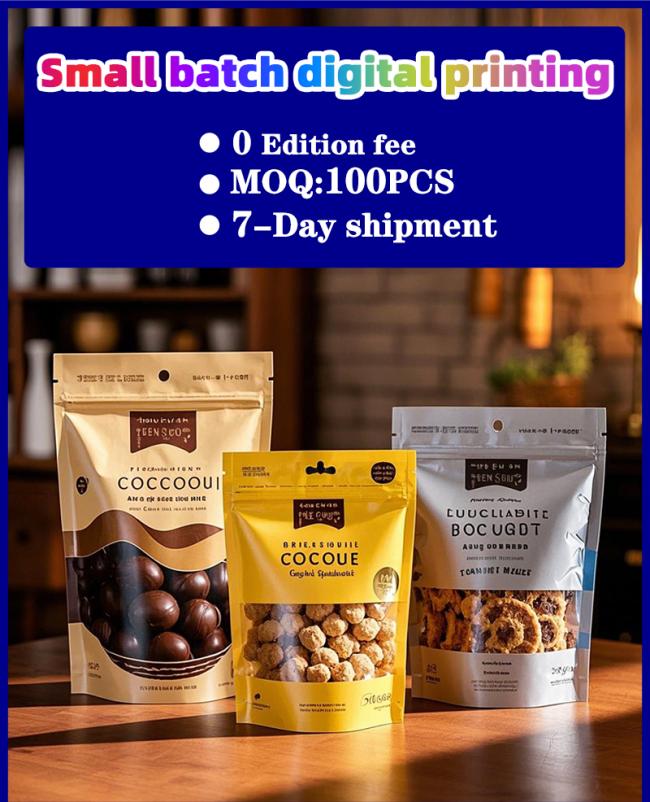 Airtight food storage bag with sealed closure