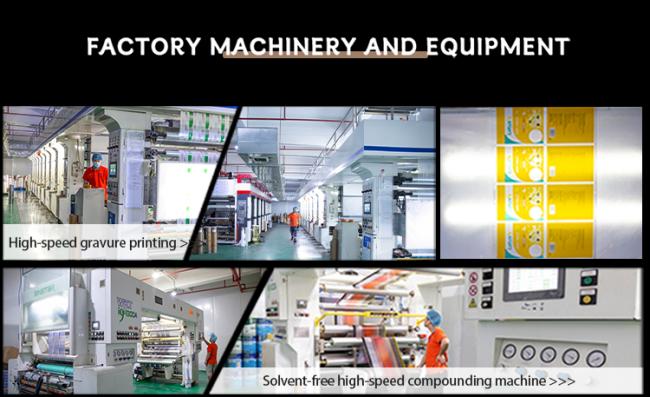 Various Mylar pouch applications for different products