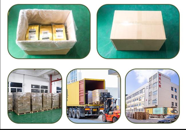 Mylar pouch with biodegradable material certification