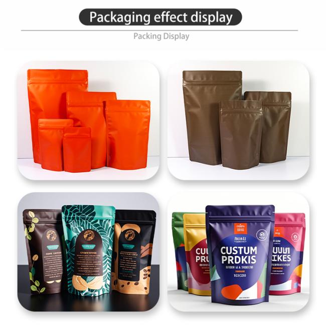 Stand-Up Mylar Pouch with resealable zipper