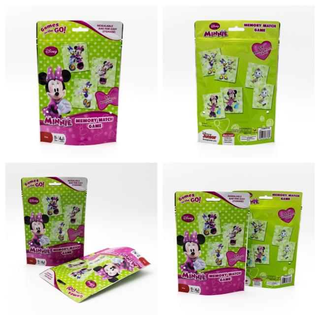 Stand up pouch for toys packaging with colorful design