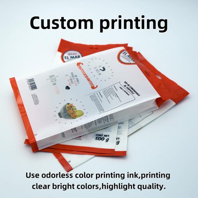 Customizable frozen seafood packaging solutions