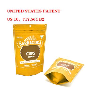 Cina 14x16 10 X 14 Film Mylar Sacchetti Film Sacchetti Odor Resistente Chiusura a cerniera di plastica per bambini in vendita