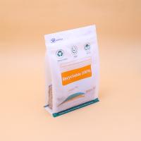 China Recyclable 8-Sided Flat Bottom Food Pouch with 30-50% PCR Content and 5,000+ Cycle Zipper for sale