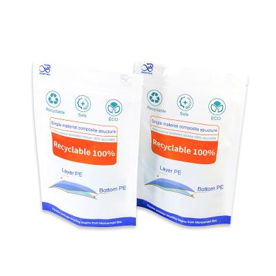 Cina Sacchetti riciclabili eco-compatibili Scegliere di plastica Durable riciclabile Stand Up Bags Sacchetto di plastica in vendita