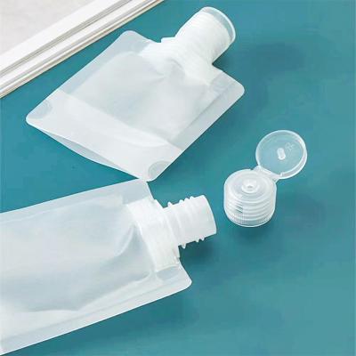 China Lightweight Tea Spout Pouch With Cap Packaging Solution Safe Transportation  For Liquid for sale