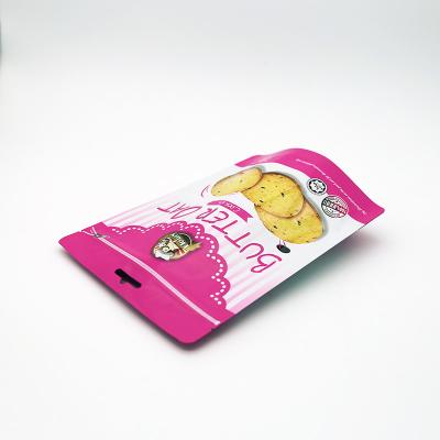 China Personalized Biscuit Packaging Custom Ziplock Bags With Airtight Seal for sale