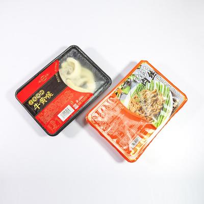 Cina Film di tenuta per vassoi in plastica Pe Pp Pet Peelable Film di tenuta per alimenti cotti in vendita