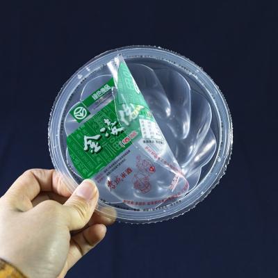 China Food Sealing Film Fog Resistant Plastic Laminate Sealants For Meal Containers for sale