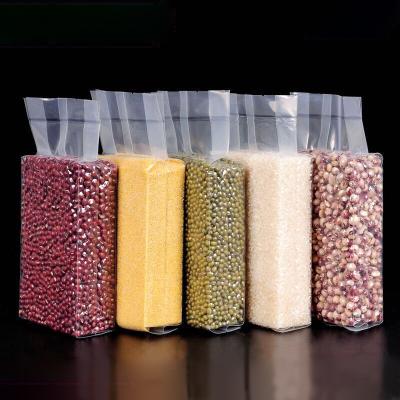 Cina Sacchetti di imballaggio a vuoto in plastica trasparente per alimenti ideali per imballaggi in mattoni di riso GRS BRC in vendita