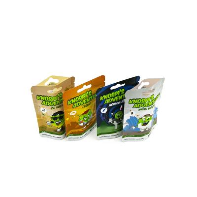 중국 알루미늄 필름 도이팩 다채로운 인쇄 사용자 지정 재봉식 스탠드업 냄새 방지 지퍼 마이러 포장 가방 판매용