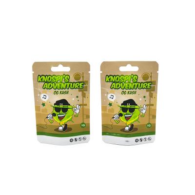 Smell Proof Food-Grade Packaging Zip Lock Cigar Shisha Naswar Storage Stand Up Pouch Tobacco Bag With Your Logo