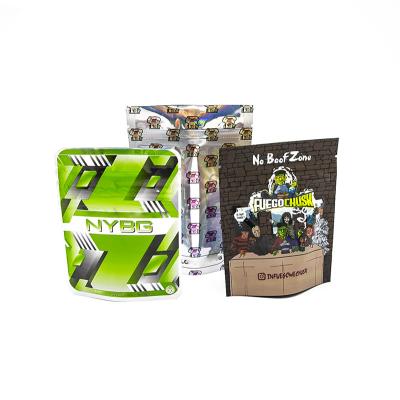 中国 パーソナライズド 3 面 密封 タバコ シガール マイラー バッグ 印刷可能なデザイン 販売のため