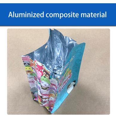 China Custom Designed Resealable Bags Square Bottom Bag Composite Laminated Food Grade Packaging Bag for sale