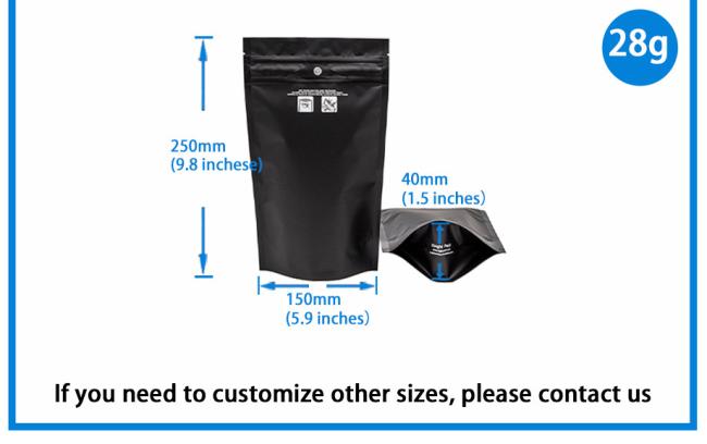 Printable and Customizable Zipper Mylar bags Keeping Fresh Flavors for Food Packaging Solutions
