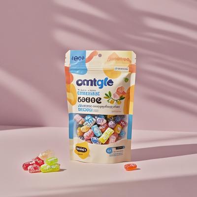 China Eco Friendly Recyclable 3 Side Seal Pouch Plastic Zipper Bag Recycling Mylar Bags for sale