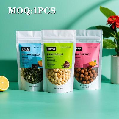 중국 식품 포장품 도매 Ziplock 냄새 방지 3.5g 스탠드 업 포지 주문 인쇄 된 Mylar 가방 판매용