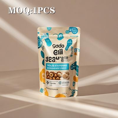 China Matte or Glossy Food Safe Standards Smell Proof Packaging Bags with Resealable Zipper for sale