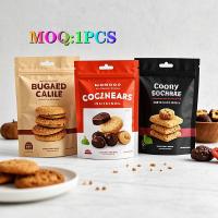 China Custom Digital Printing Food Packaging Bag 24 Colors Zip Resealable Plastic for sale