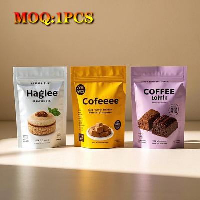 중국 사용자 지정 로고 맑은 / 투명 / 매트 / 얼음성 자밀성 내구성 Zip 잠금 식품 플라스틱 가방 판매용