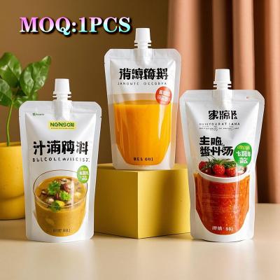 China Eco Packaging Custom Plastic Liquid Recyclable Spout Pouch Drink Juice Squeeze Bags Washing Liquid Detergent Packaging Doypack for sale