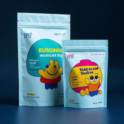 China Child-Resistant Barrier Bags | 8-12 Mil Thick Plastic Composite | Airtight Zipper & Tamper-Evident Seal | FDA/SGS Certified for Pharmaceutical/Food Storage for sale