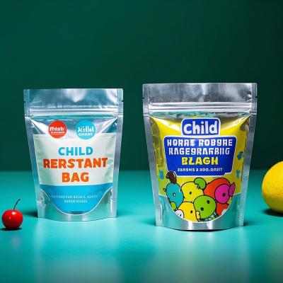 中国 Child Resistant Bags| Plastic Composite Medical/Food Packaging | ISO Certified Zipper & Lockable Tabs | Custom Child-Proof Barrier Bags 販売のため