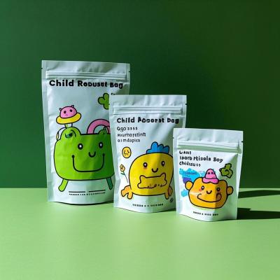 中国 Child Resistant Plastic Composite Bags | CPSC Certified Safety Packaging for Pharmaceuticals & Chemicals | Durable & Customizable 販売のため