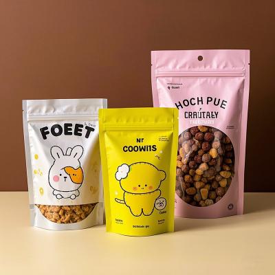 China Resealable Mylar Ziplock Bags Wholesale High Barrier Food Grade Pouches With Window for sale