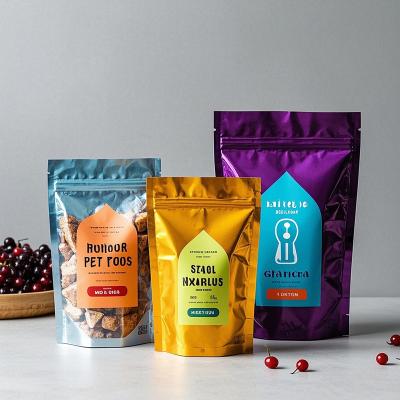 China Child Resistant Mylar Bags Factory Direct Custom Printed Pouches For Snacks en venta