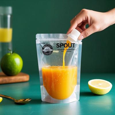 China Spout Pouch - Airtight & Leak-Proof Stand Up Pouches with Easy-Pour Spout for Beverages, Sauces, Cosmetics for sale