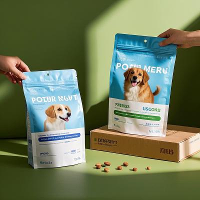 中国 Stand Up Pet Food Packaging Bag with BPA Free Lamination 1KG to 25KG Custom Sizes Available 販売のため