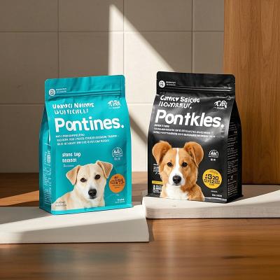 中国 エコフレンドリー ペットフード 包装袋 マット仕上げ 高壁 長保存期間 販売のため